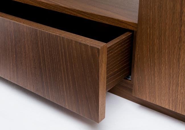 Meuble TV avec Plateau en Verre - Berto Salotti